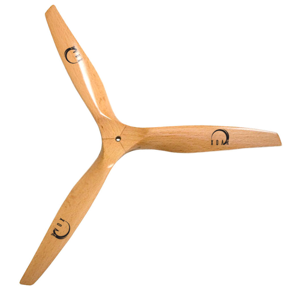PJI-E Electric Tri-Blade Beechwood RC Props – Xoar Propellers